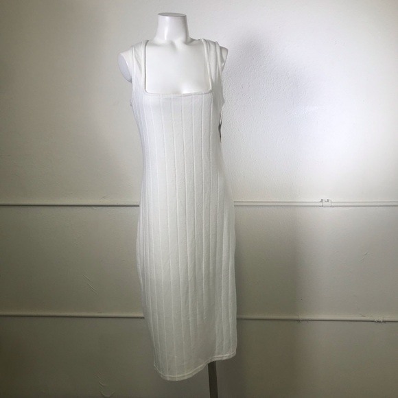row a | Dresses | Row A White Tank Dress | Poshmark